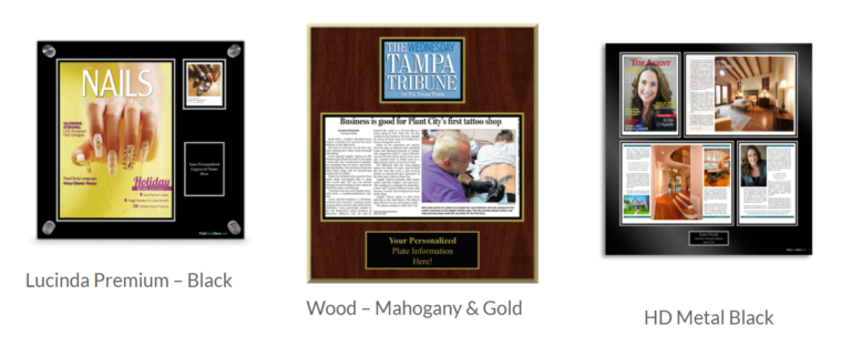 Old newspaper articles can be permanently preserved for display. | That ...